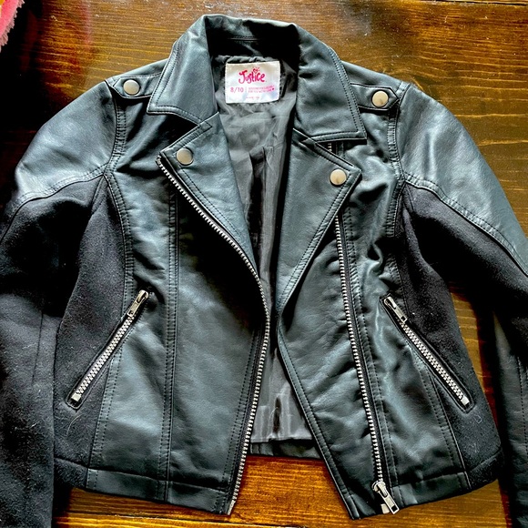 Justice | Jackets & Coats | Justice Leather Jacket | Poshmark